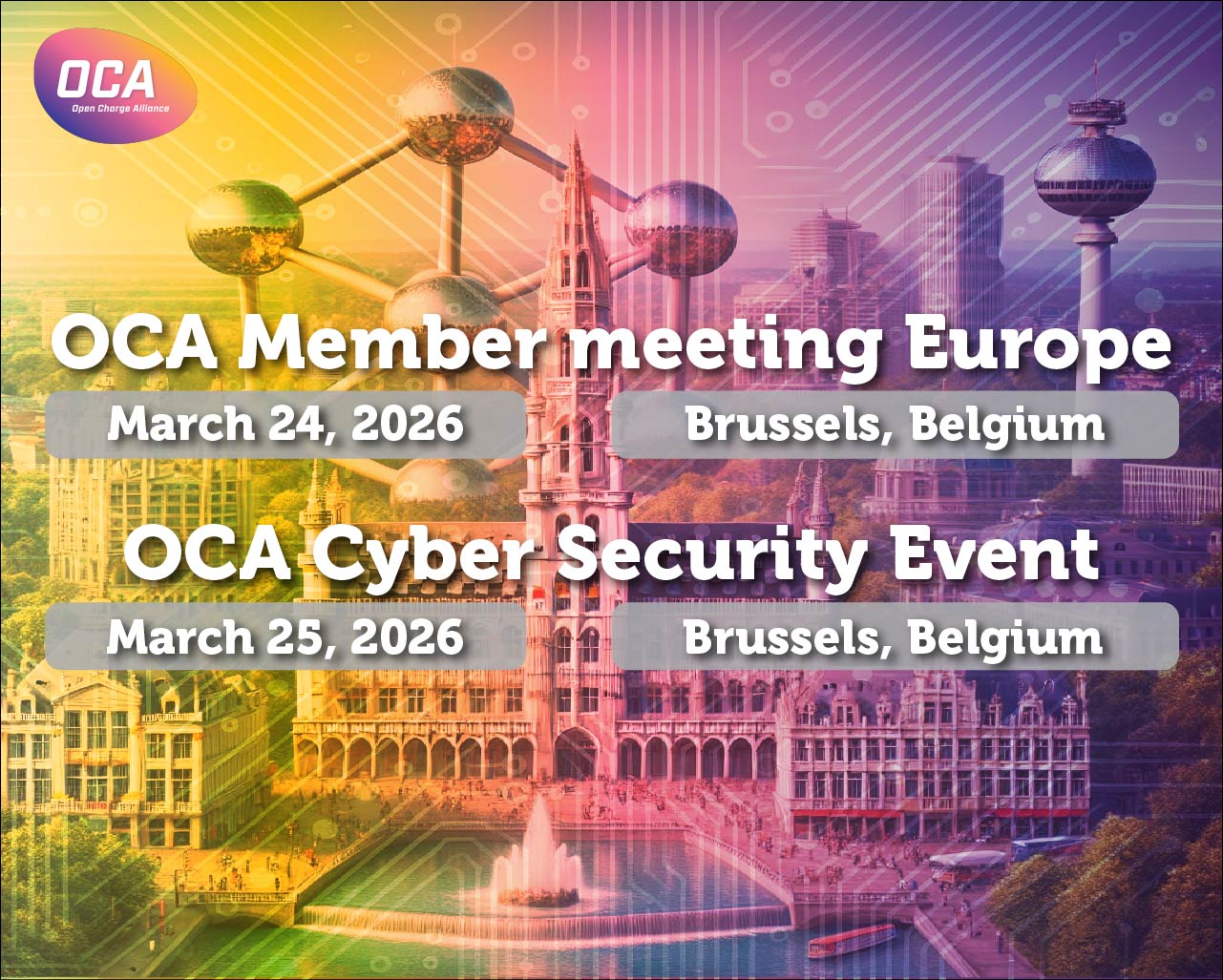 Join us in Brussels for the OCA Member Meeting and the Cyber Security ...